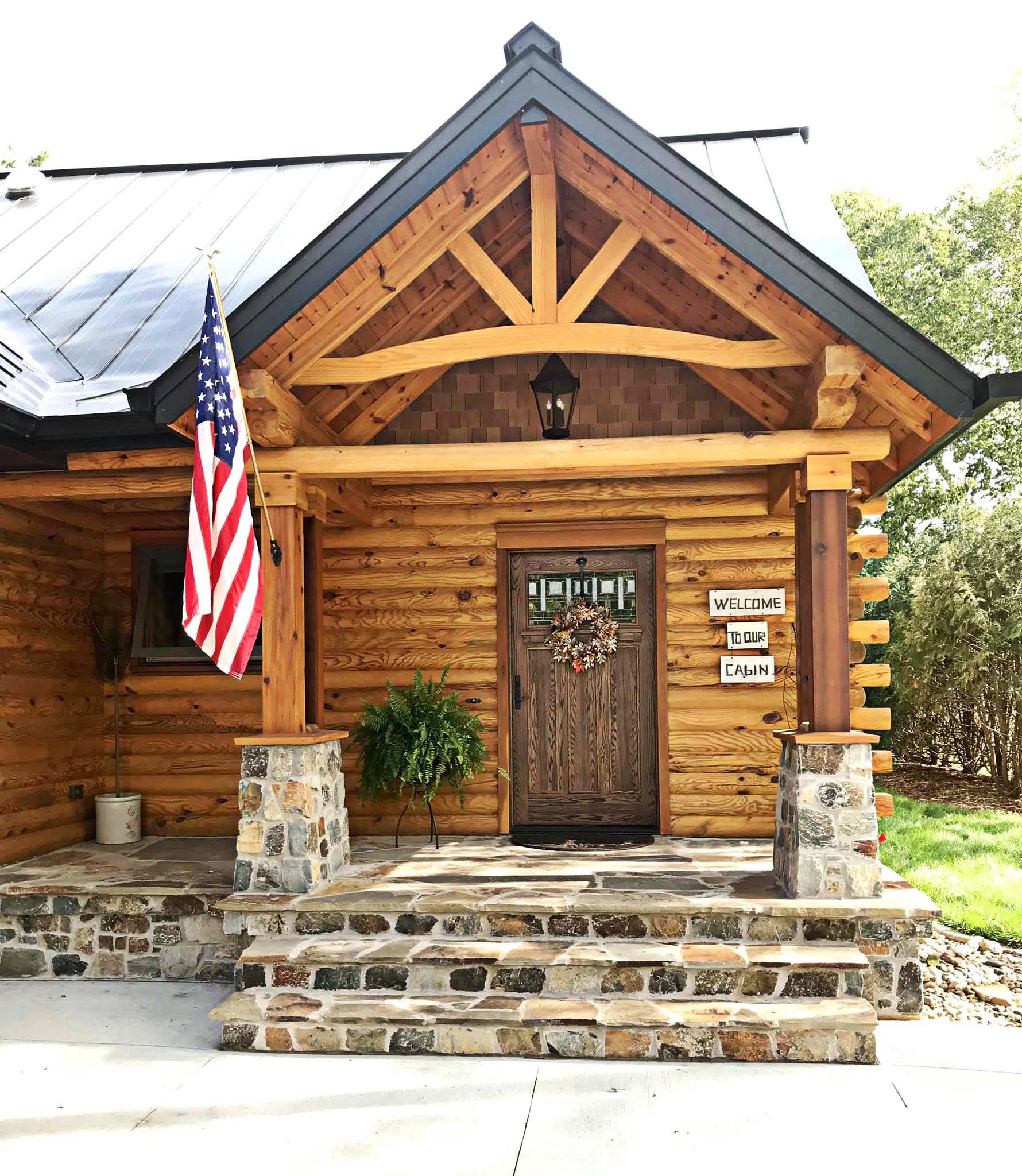 Log Cabin Kits NC | Contact American Log Homes